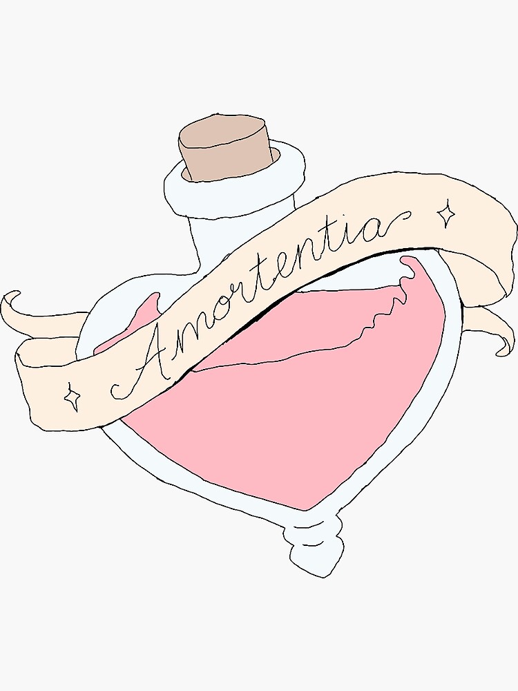 "Pink Potion" Sticker for Sale by WizardsWheezes | Redbubble