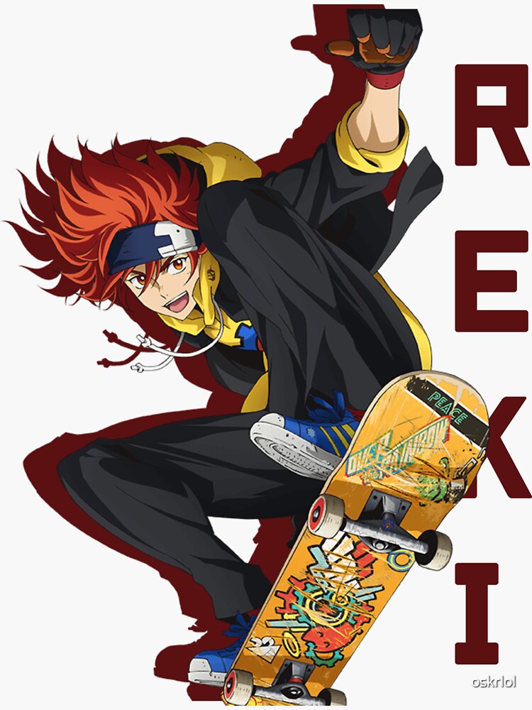 "Reki " Sticker for Sale by oskrlol | Redbubble