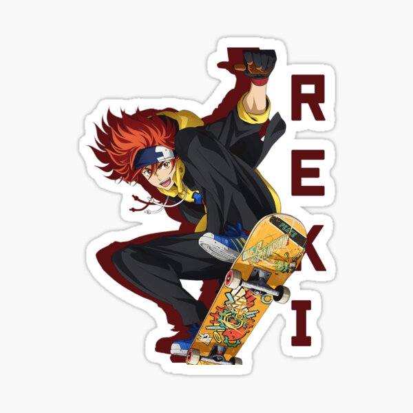 "Reki " Sticker for Sale by oskrlol | Redbubble