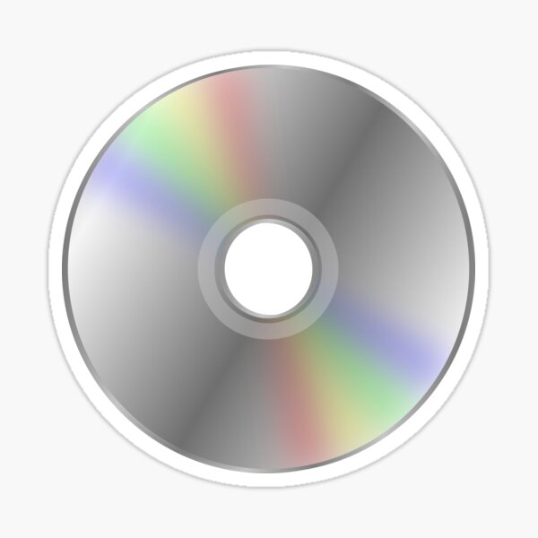 Compact Disc Stickers | Redbubble