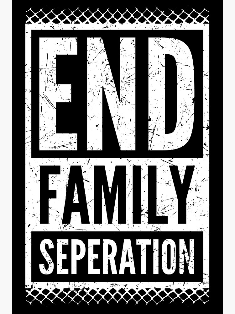 "End Family Separation" Sticker for Sale by Alienphysique | Redbubble