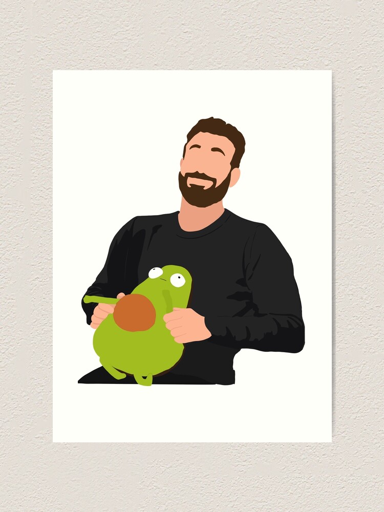 "chris & guacardo " Art Print for Sale by kenleyys | Redbubble