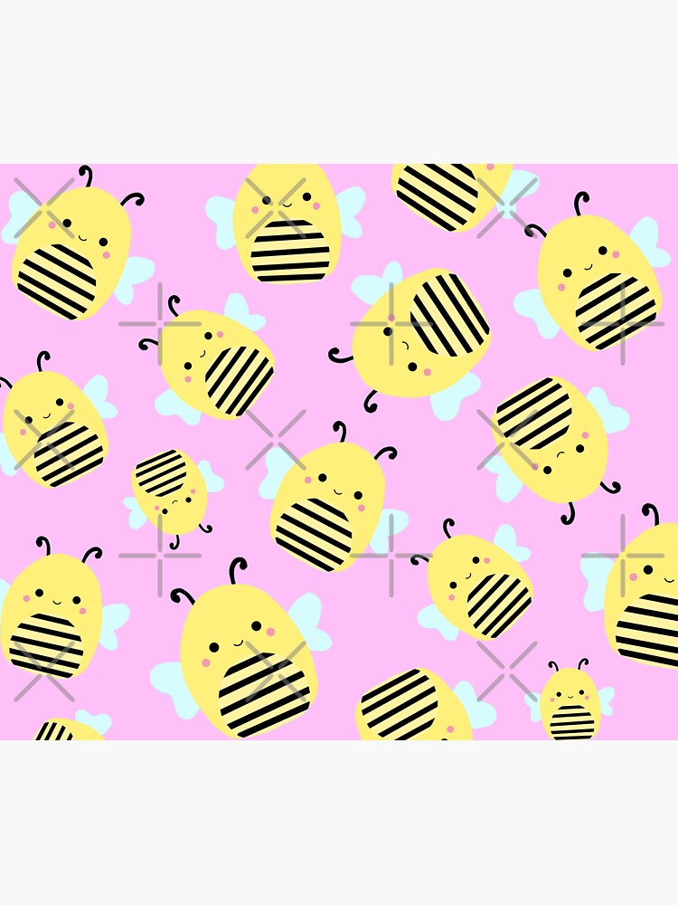 "Sunny The Bee Squishmallow Cute Artwork" Sticker for Sale by ...