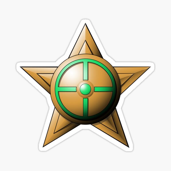 "Sharp Shooter Buttons & Stickers" Sticker for Sale by GraveIllust8ons ...