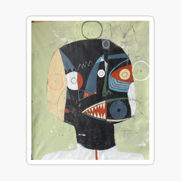 ""Who Am I?"" Sticker for Sale by TonybISM | Redbubble