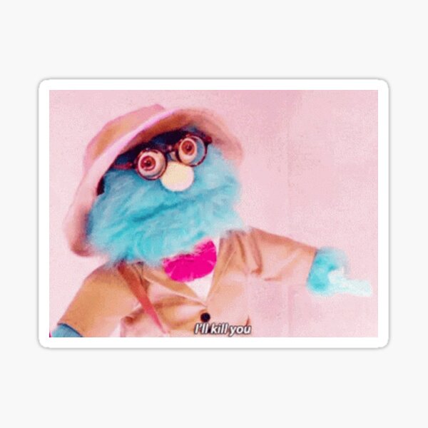 "The Professor Quote - Puppet History" Sticker for Sale by asbahm ...