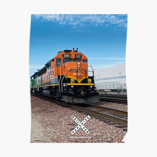 "BNSF 3103" Poster for Sale by RailfanParadise | Redbubble