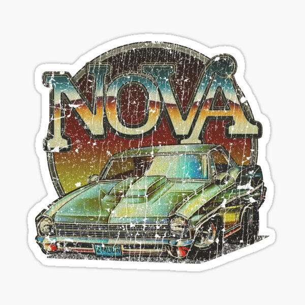 "Chevy II Nova 1967" Sticker for Sale by AstroZombie6669 | Redbubble