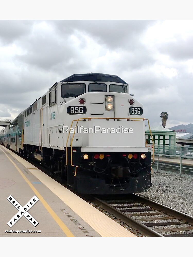 "Metrolink F59 856" Sticker for Sale by RailfanParadise | Redbubble