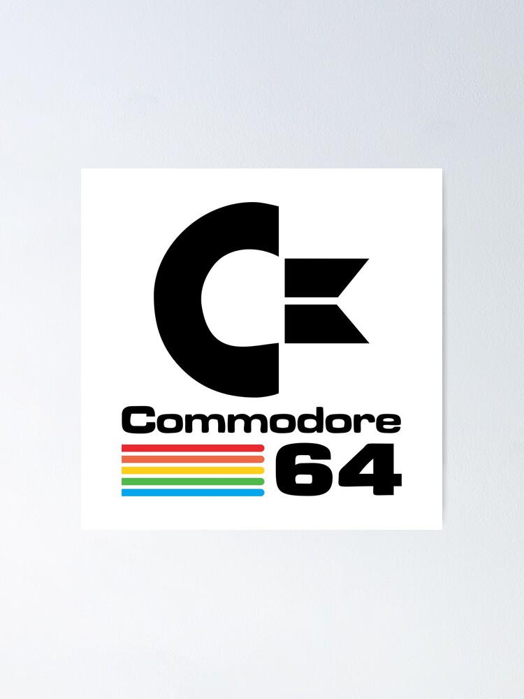 "commodore 64 logo" Poster by mobon881 | Redbubble