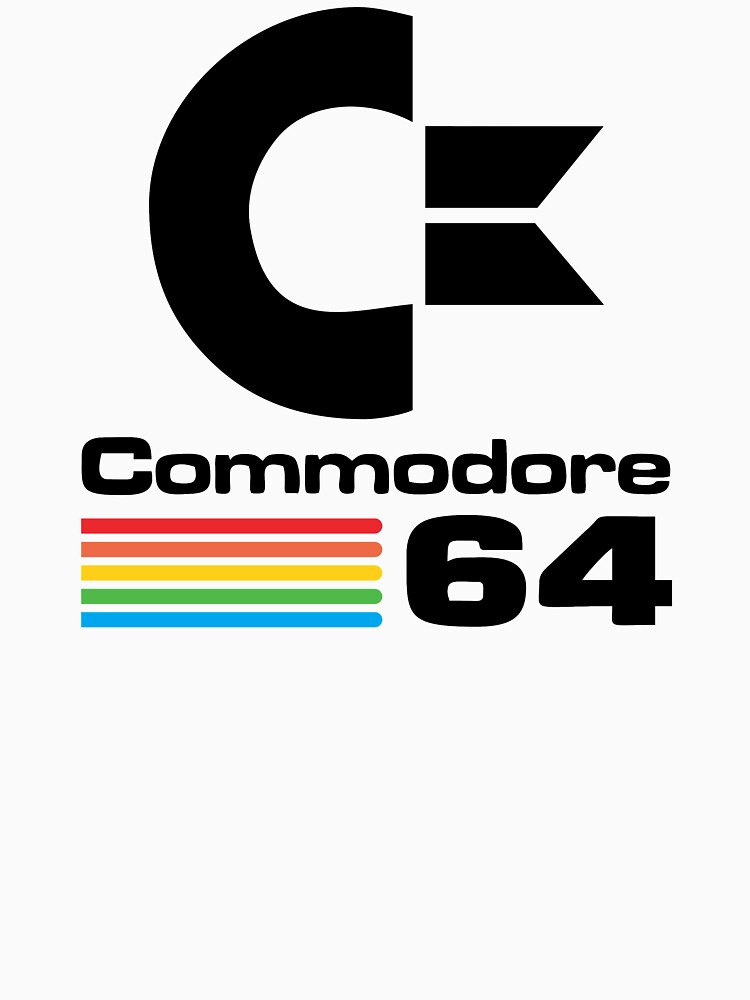 "commodore 64 logo" T-shirt for Sale by mobon881 | Redbubble ...