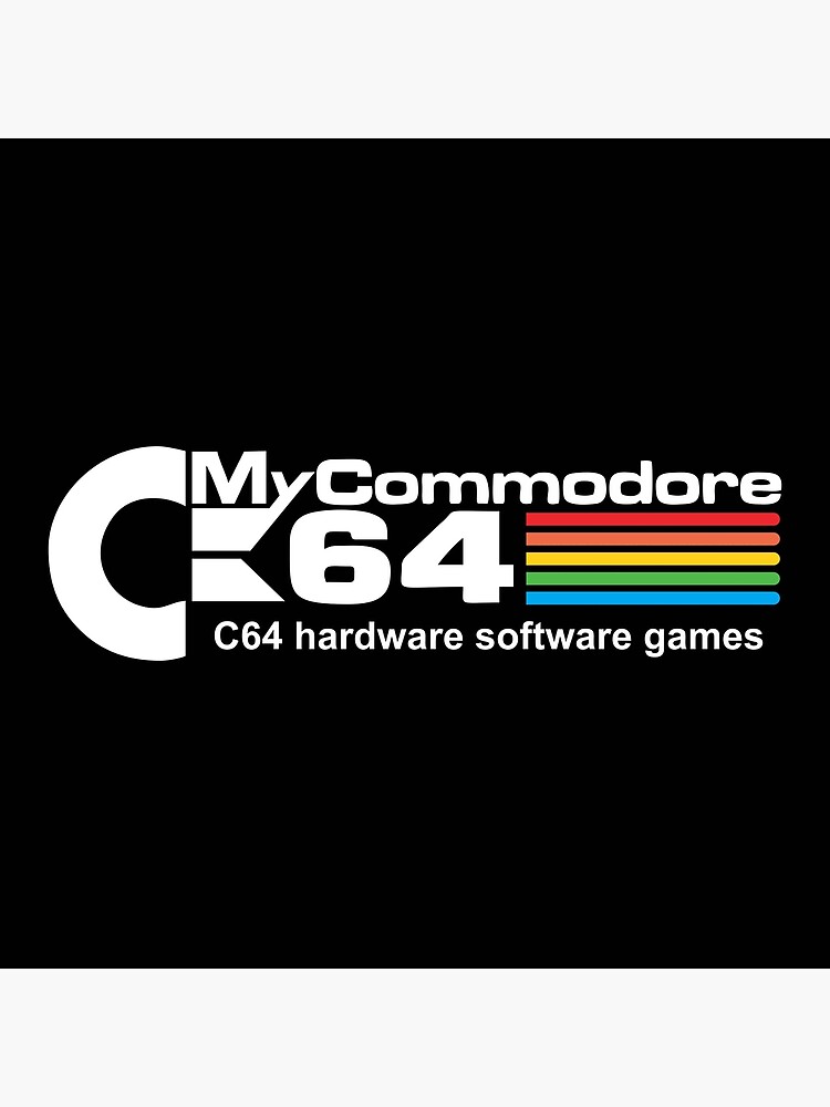 "commodore 64 logo" Art Print for Sale by mobon881 | Redbubble
