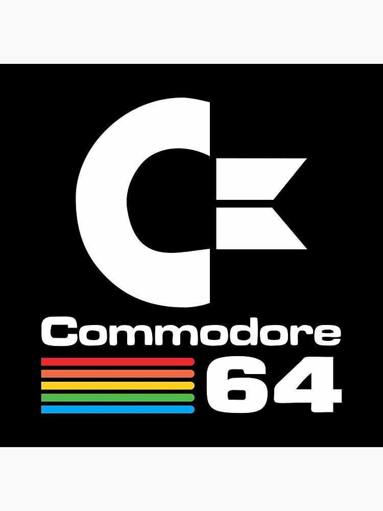 "commodore 64 logo" Poster for Sale by mobon881 | Redbubble