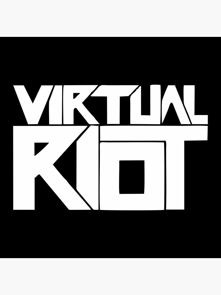 "virtual riot" Poster for Sale by bubon881 | Redbubble