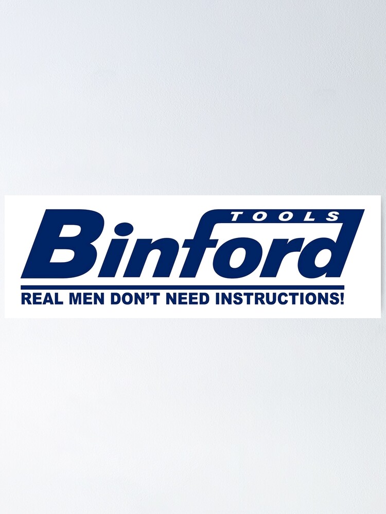 "Binford Tools" Poster by SwampfoxDesign | Redbubble
