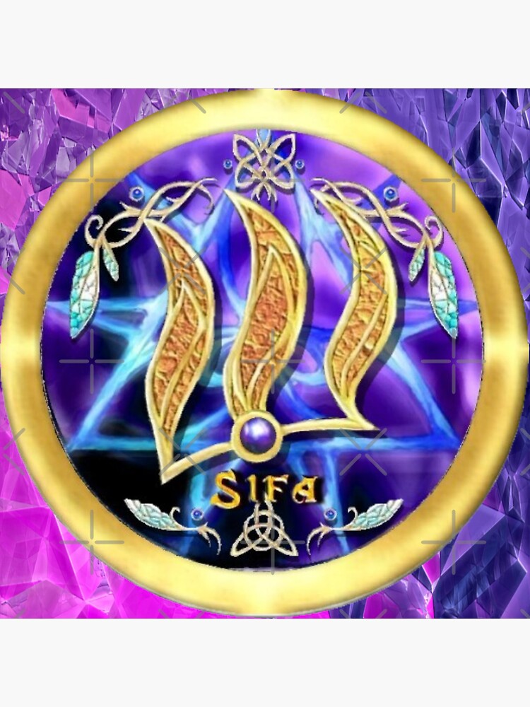 "Dark Crystal - Gelfling Clan - Sifa" Sticker for Sale by DuskWingArts ...