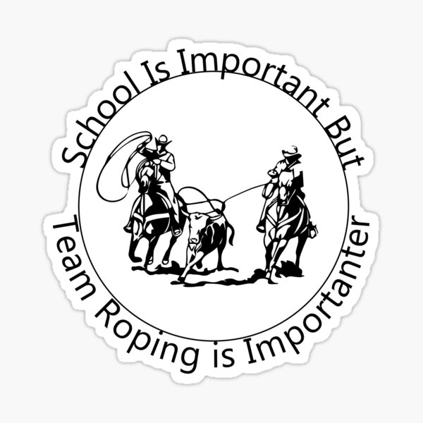 Team Roping Stickers | Redbubble