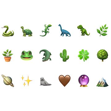 "Cute Green Emoji Sticker Magnet page " Sticker for Sale by elaynafk ...