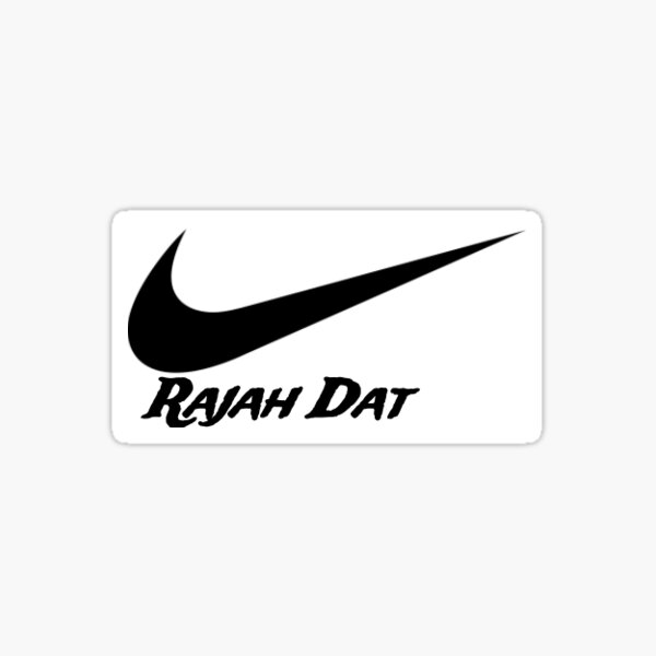 "Rajah Dat" Sticker for Sale by Carlito808 | Redbubble