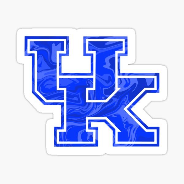 "University of Kentucky Blue Marble" Sticker for Sale by natalieeastes ...