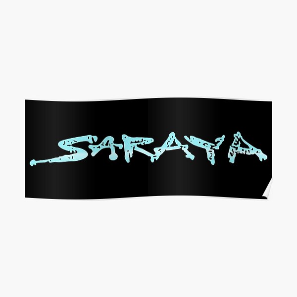 "s.Saraya" Poster by SonyaJep | Redbubble