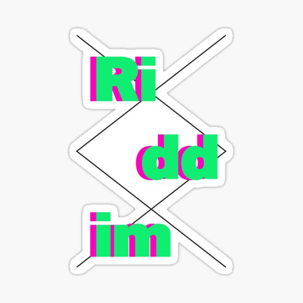 "Riddim green, white stripes print" Sticker for Sale by erizo47 | Redbubble