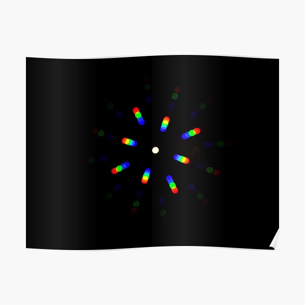 "Diffraction Art" Poster by GetShit | Redbubble