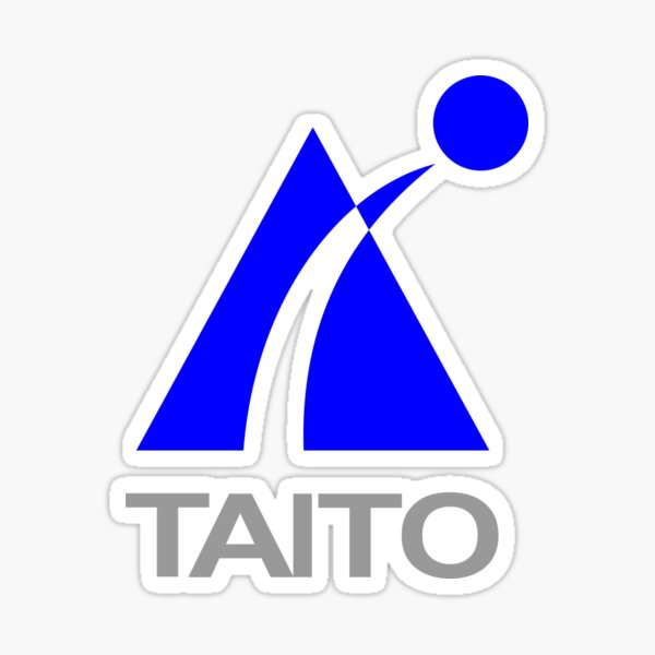 Taito Logo Stickers | Redbubble