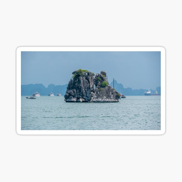 "Ha Long Bay, Vietnam" Sticker for Sale by rossacampbell | Redbubble