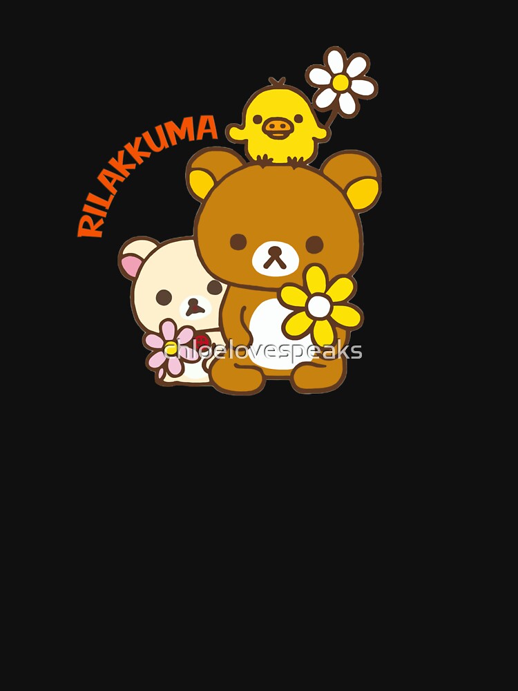 "Cute Rilakkuma merch" T-shirt for Sale by chloelovespeaks | Redbubble ...