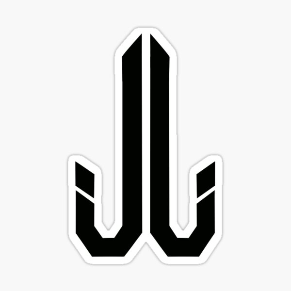 "JJ Logo" Sticker for Sale by JustJokingArt | Redbubble