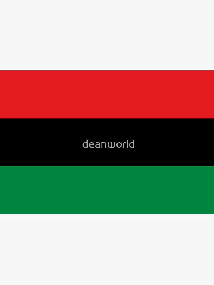 "Pan African Flag T-Shirt - UNIA Flag Sticker - Afro American Flag ...