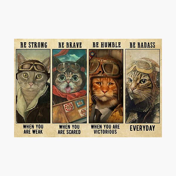 Lámina fotográfica «Sugar Skull Sé fuerte Sé valiente Sé humilde Sé ...