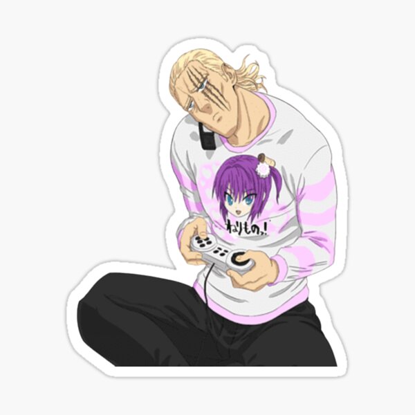 "king chill" Sticker for Sale by Shonenfan | Redbubble