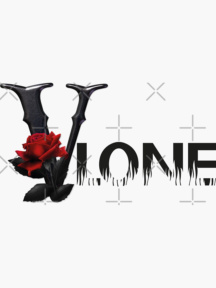 "vlone" Sticker for Sale by najim1922 | Redbubble