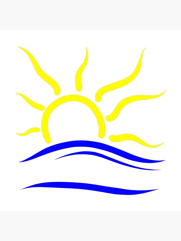 "Naturist Symbol original color with shadow sticker" Sticker for Sale ...