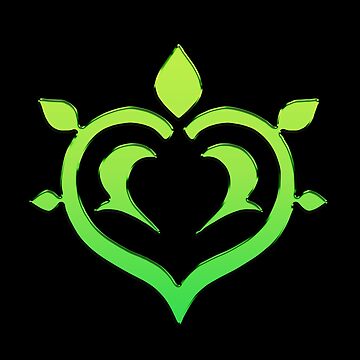 "Genshin Impact Symbol Element Dendro Nature – Sumeru - Vibrant Colours ...