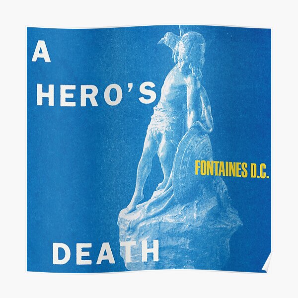 "A Hero's Death" Poster for Sale by wmatthias9 | Redbubble