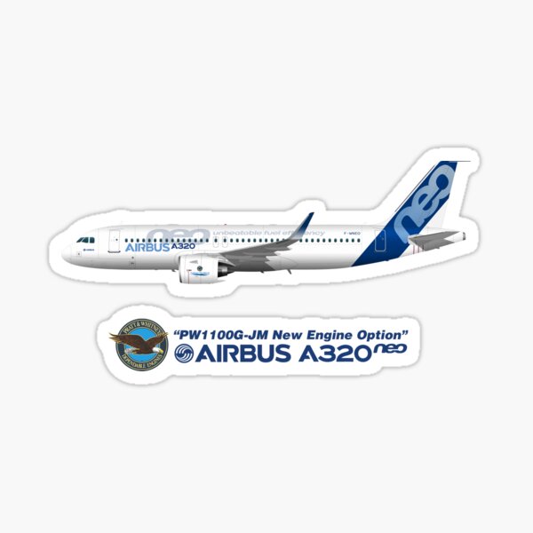 Airbus A320 Stickers | Redbubble