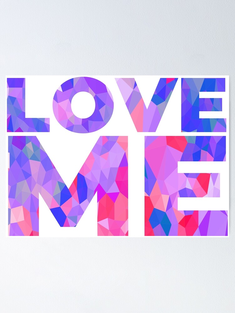 "Unique minimal modern text art" Poster for Sale by PolyGema | Redbubble