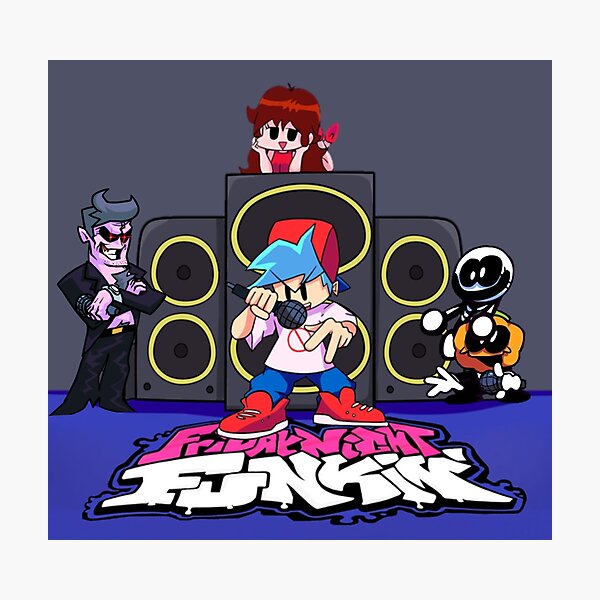 "friday night funkin- music, videogame, colorfun fanart design - Friday ...