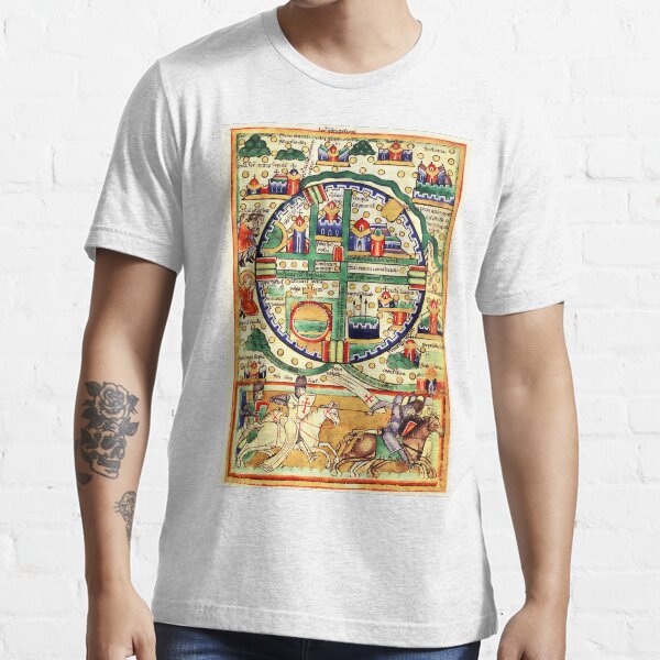 "Ancient Map" T-shirt for Sale by Bazyartass | Redbubble | greek t ...