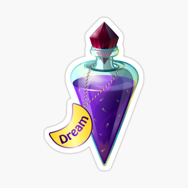 "Dream potion magic" Sticker for Sale by AznavourByKarin | Redbubble