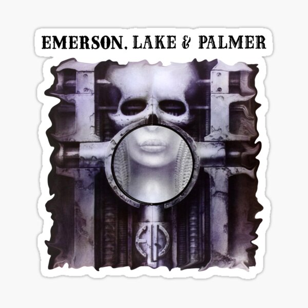 "ELP Brain Salad Surgery" Sticker by harj | Redbubble