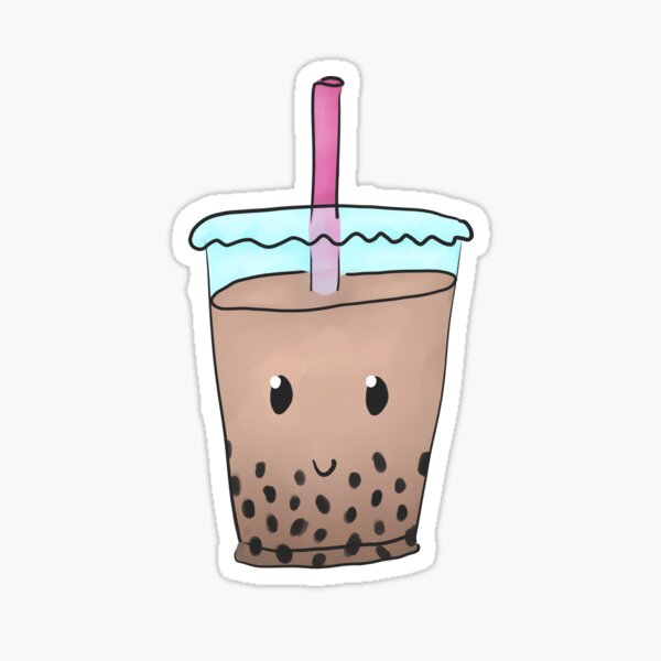 "Cute Bubble Tea" Sticker by alxandromeda | Redbubble