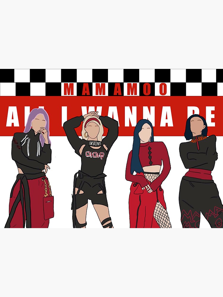 "Mamamoo " Sticker for Sale by ZoeLemosMusic33 | Redbubble
