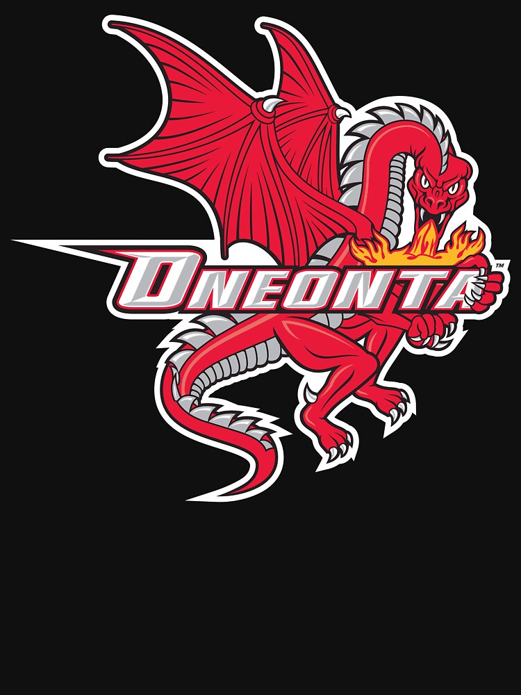 "SUNY Oneonta red dragons" Essential T-Shirt for Sale by bobymino ...
