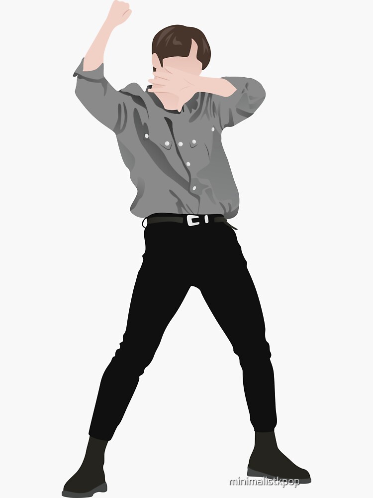 "STRAY KIDS LEE KNOW Back Door Choreography" Sticker by minimalistkpop ...