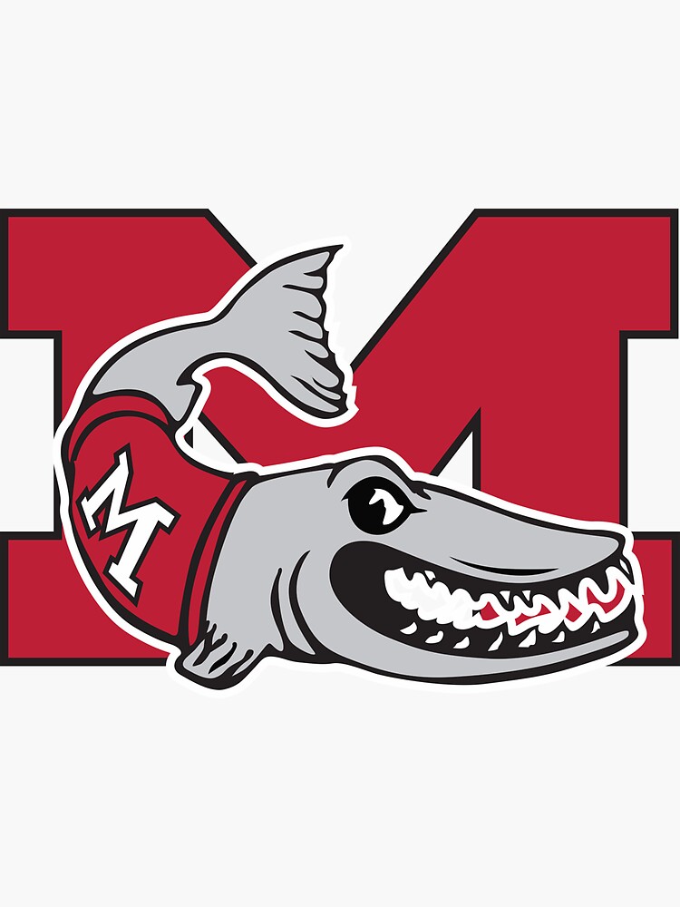 "Muskingum fighting muskies" Sticker for Sale by bobymino | Redbubble