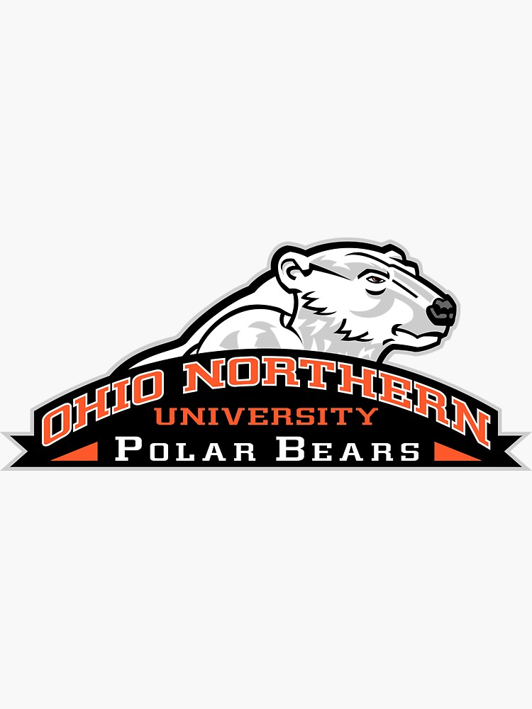 "Ohio Northern polar bears " Sticker for Sale by bobymino | Redbubble